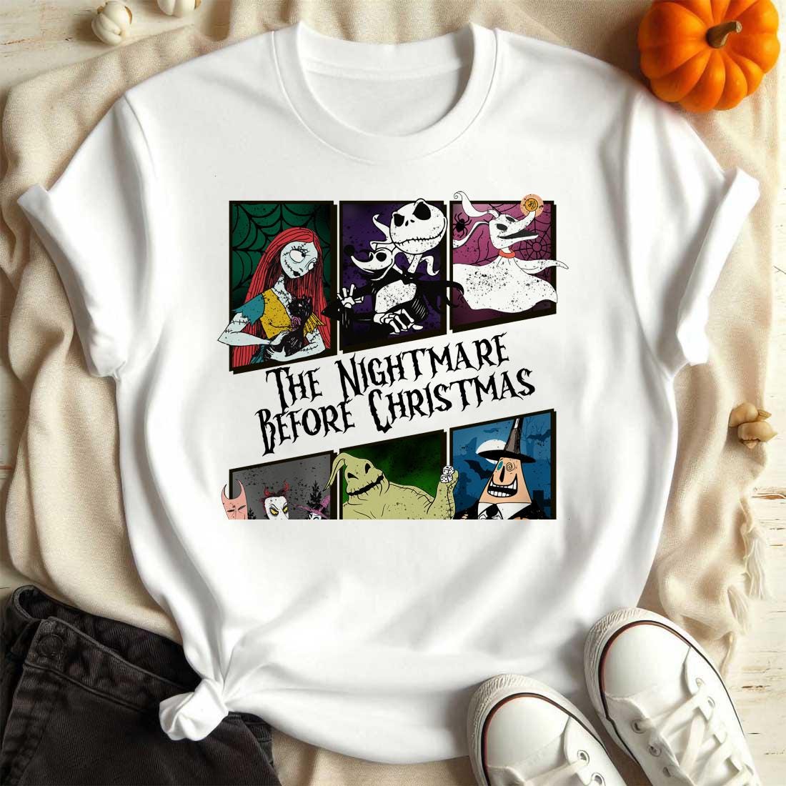 Spooky Skeleton Town PNG, Gothic Halloween Characters Shirt Design, Tim ...