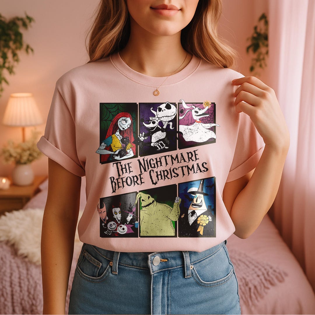 Spooky Skeleton Town PNG, Gothic Halloween Characters Shirt Design, Tim ...