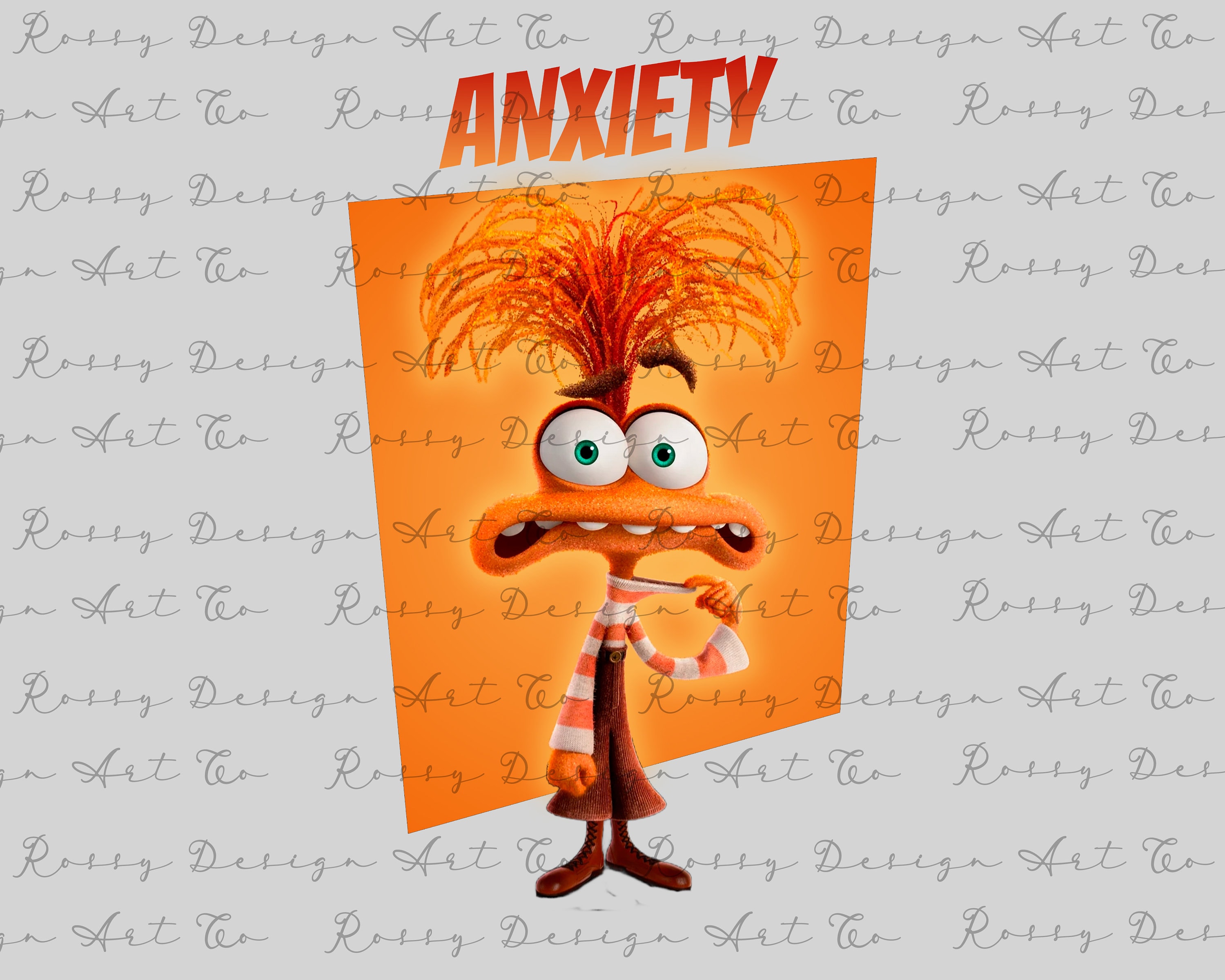 Anxiety Png, Anxiety, Inside Out Png, Inside Out 2 Png, Instant ...