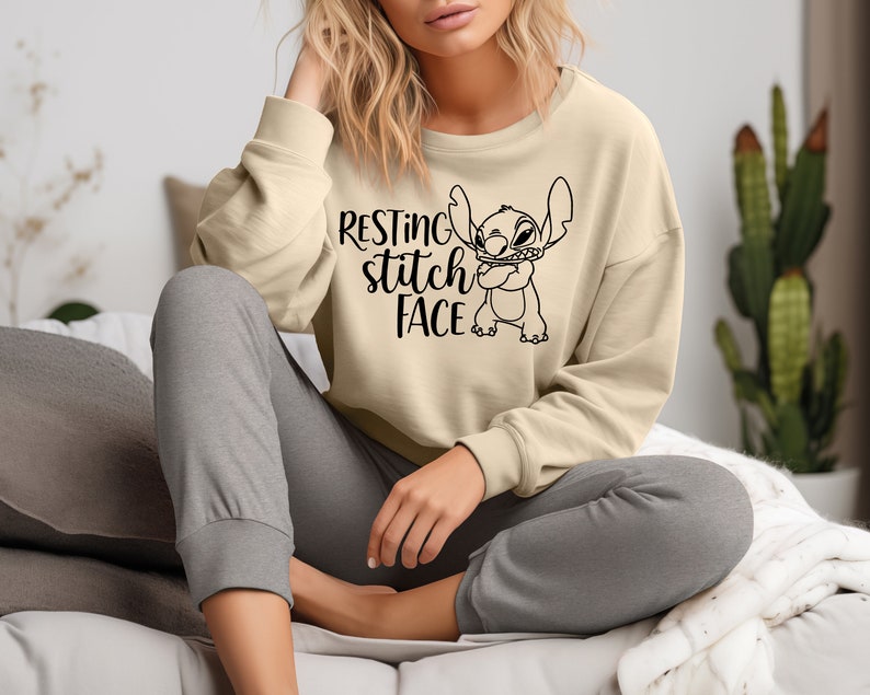 Resting Stitch Face Svg, Lilo SVG, Instant Download, Printable Design ...