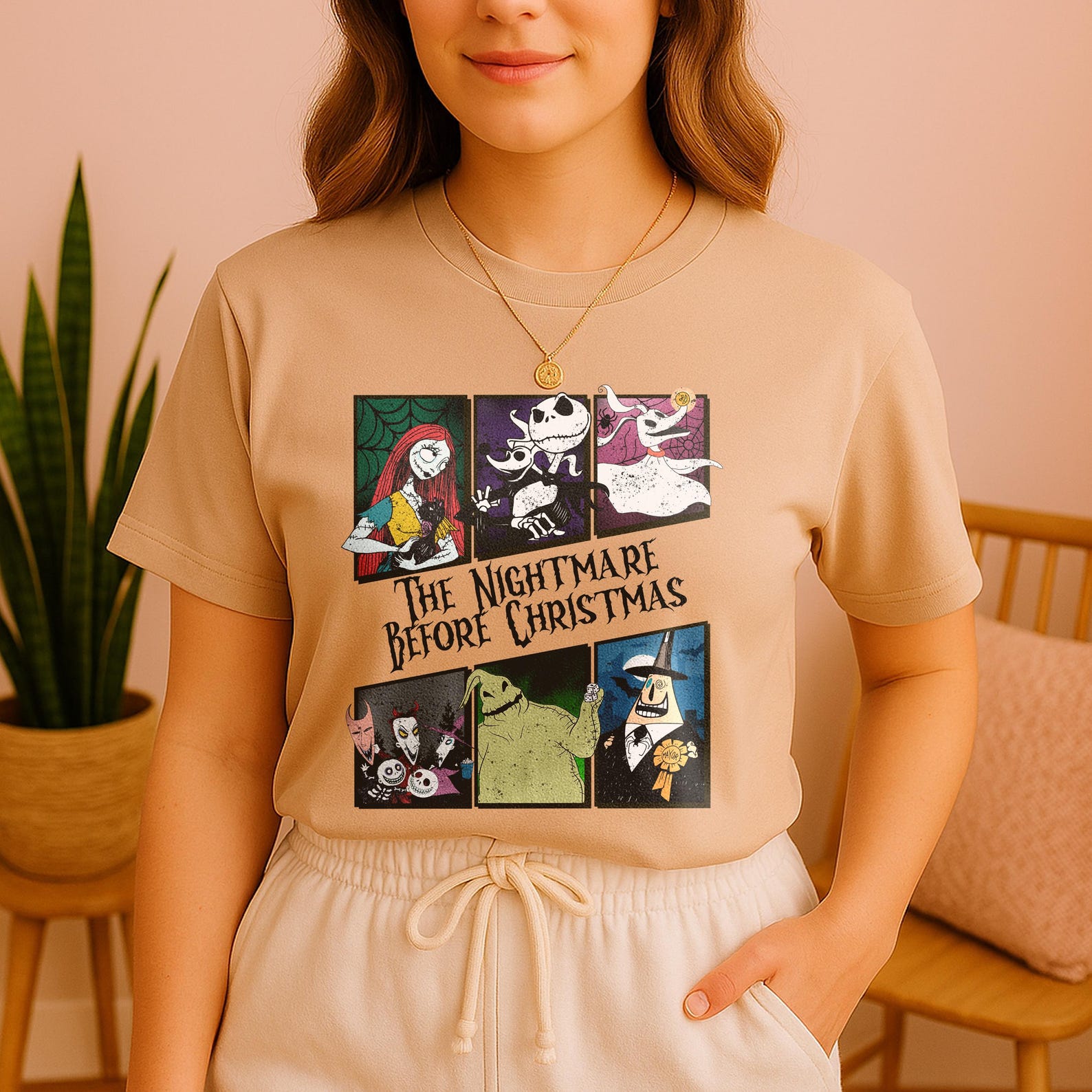 Spooky Skeleton Town PNG, Gothic Halloween Characters Shirt Design, Tim ...