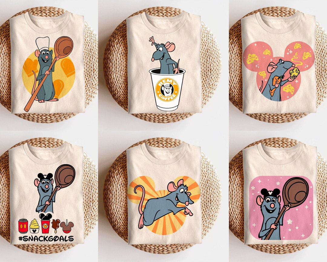 Bundle Rat Chef Svg, Remy SVG, Clipart, Family Vacation SVG, Family ...