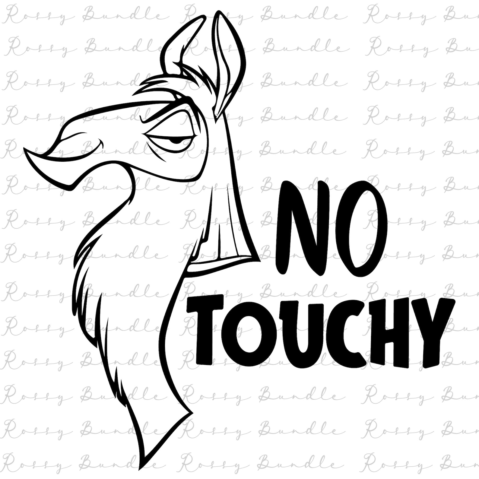 No Touchy Svg, Kuzco SVG, Emperor's SVG, Family Trip Svg, Family ...