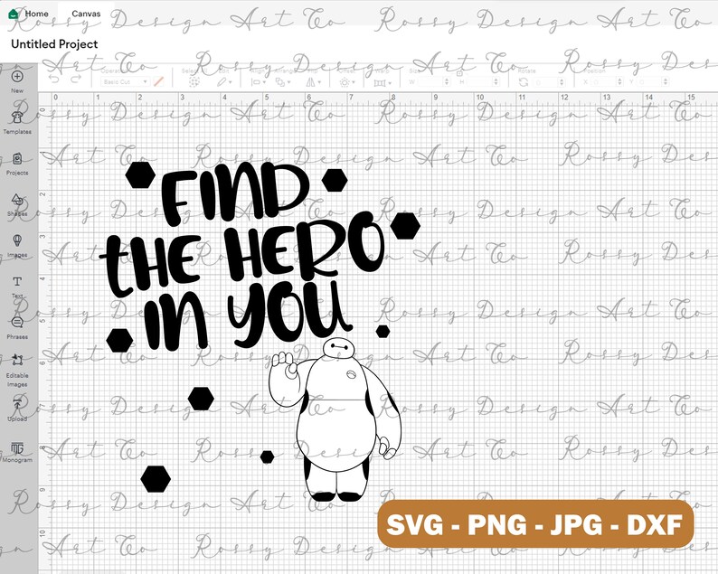 Vector Baymax Svg, Big Hero 6 SVG, cricut Svg, Clipart Family Vacation ...