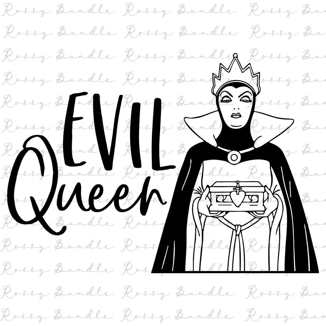 Evil Queen Svg, Snowwhite SVG, Evil Queen SVG, Family Trip Svg, Family ...