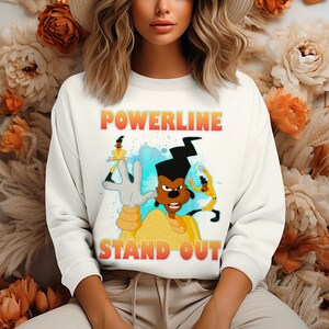 Powerline Stand Out, Disney PNG Bundle, Goofy Movie Designs ...