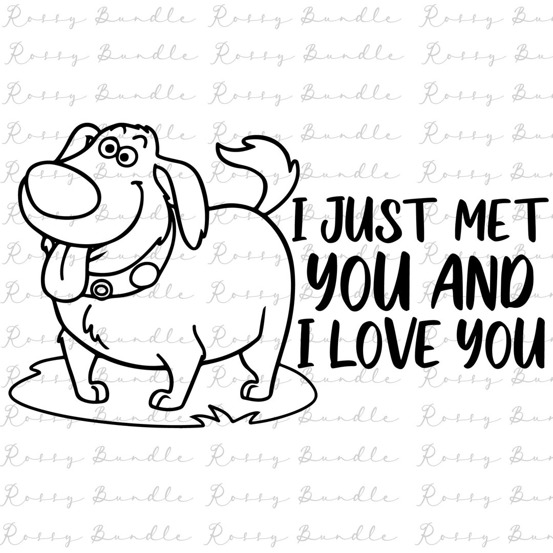 I Just Met You and I Love You Svg, up SVG, Family Trip Svg, Family ...