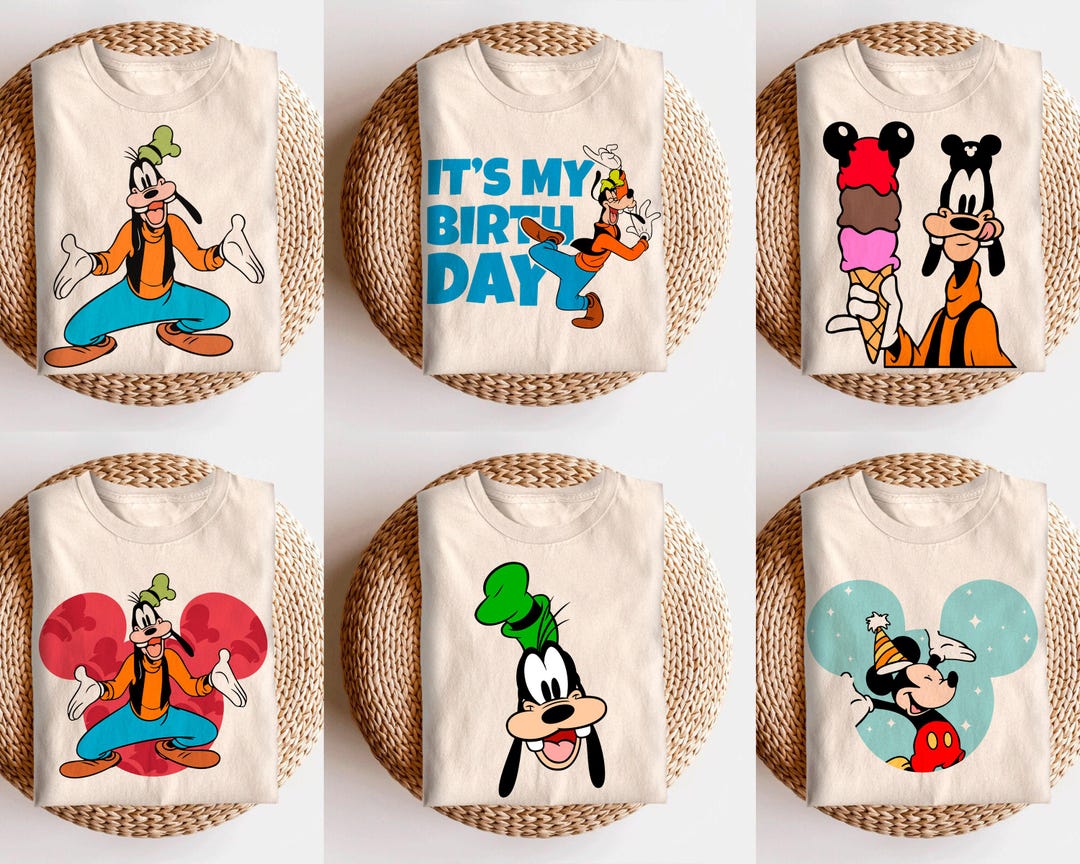 Bundle Goofy Vector Svg, Goofy Ears SVG Snack Png, Disneyland Ears Svg ...