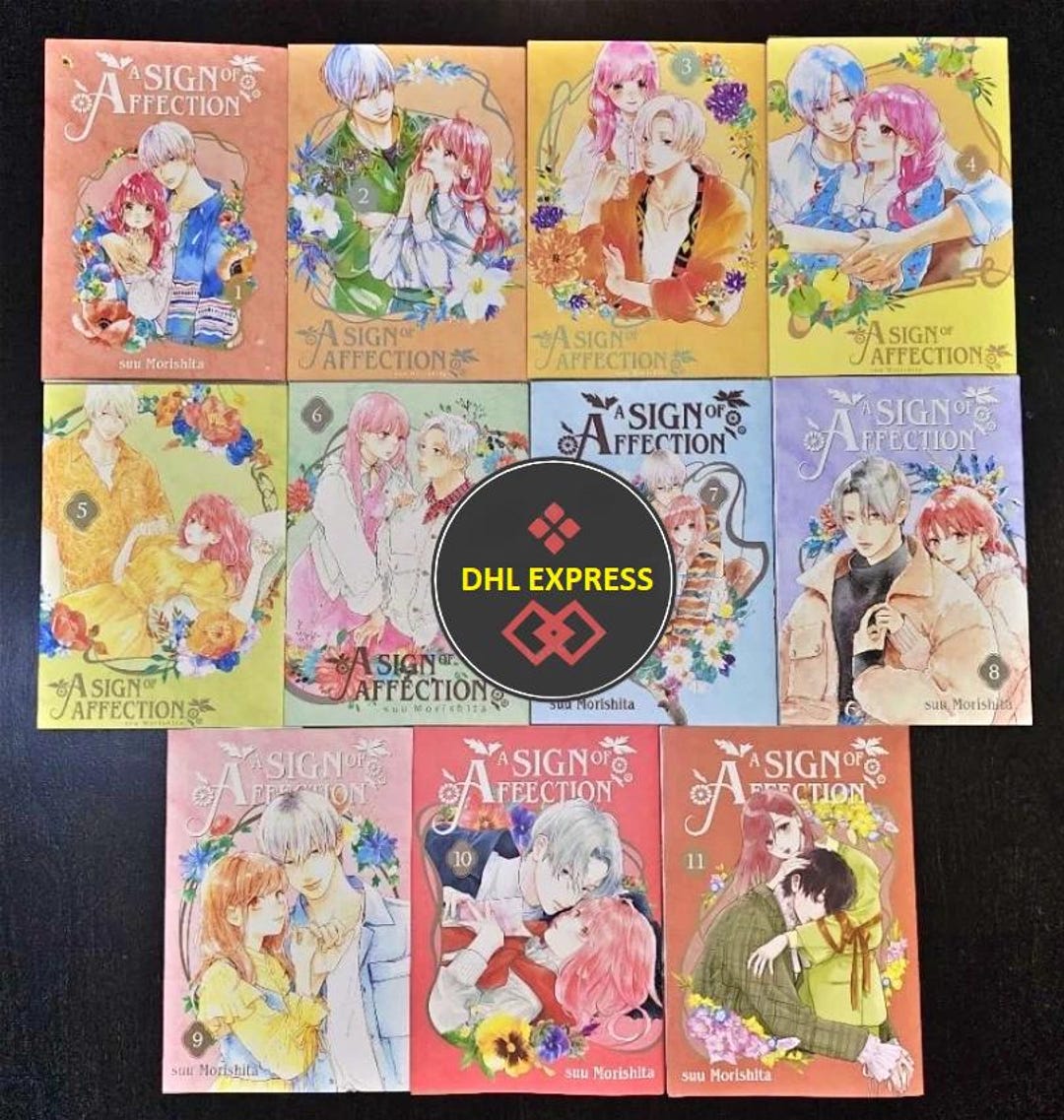 English Book A Sign of Affection Manga English Volume 1-11 Full Set by ...