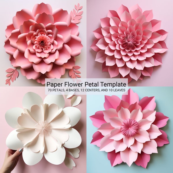 Giant Paper Flower Svg - Etsy
