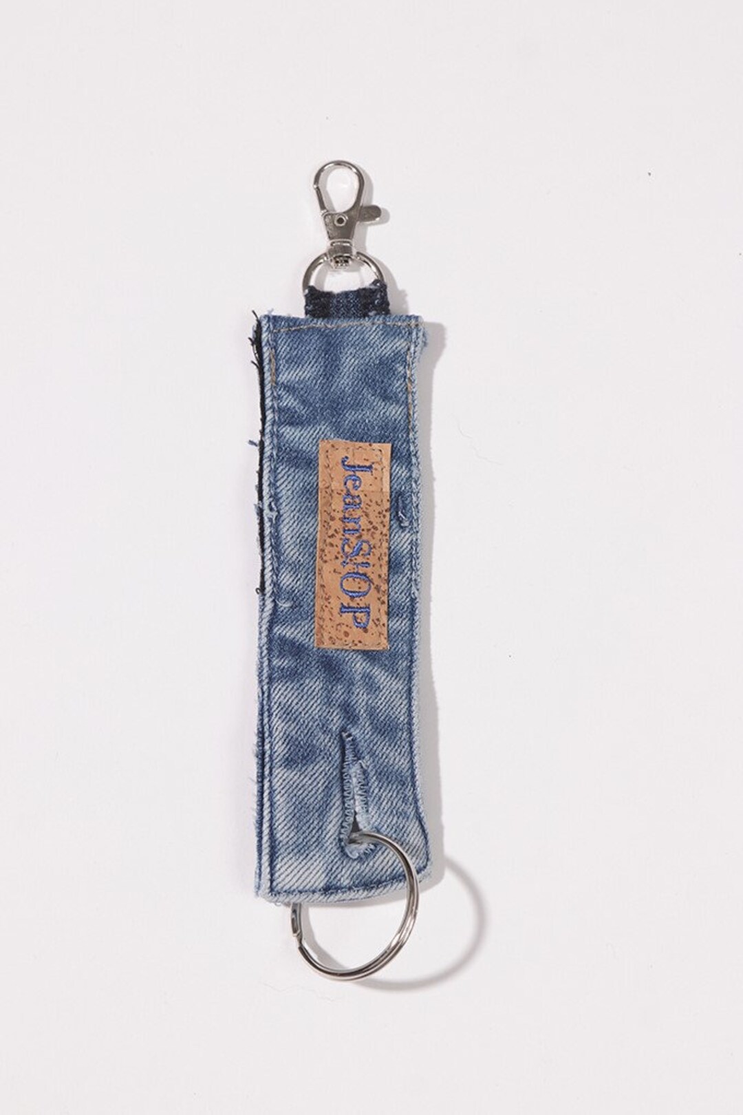 Keyring, Keychain, Upcycling, Jeans, Sustainable Gifts - Etsy