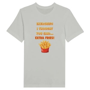 French Fries T-shirt - Etsy