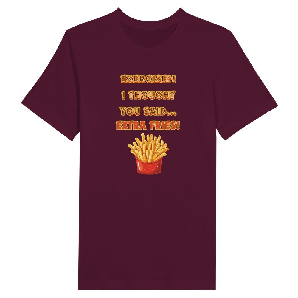 French Fries T-shirt - Etsy
