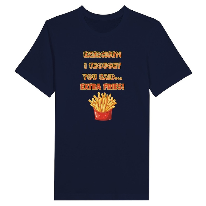 French Fries T-shirt - Etsy