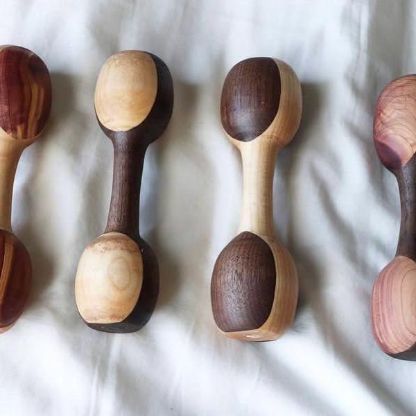 Wooden Baby Rattle - Etsy