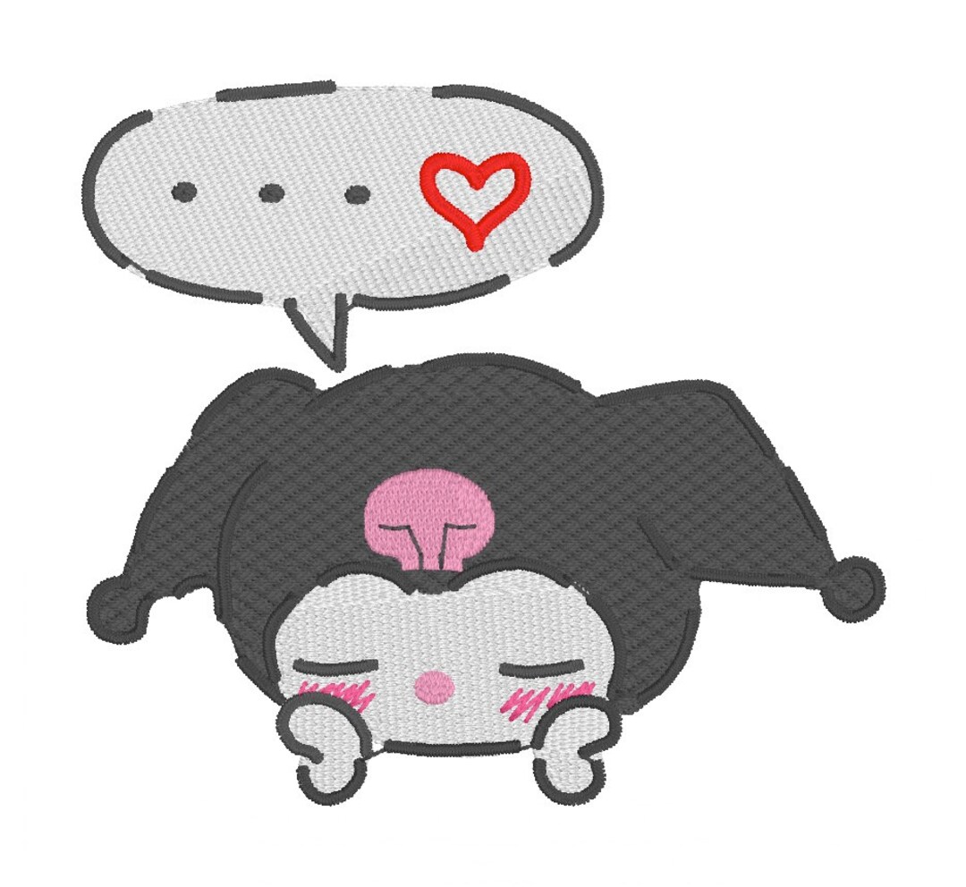 Kuro Embroidery Design, Love Embroidery Design, Valentines Machine ...