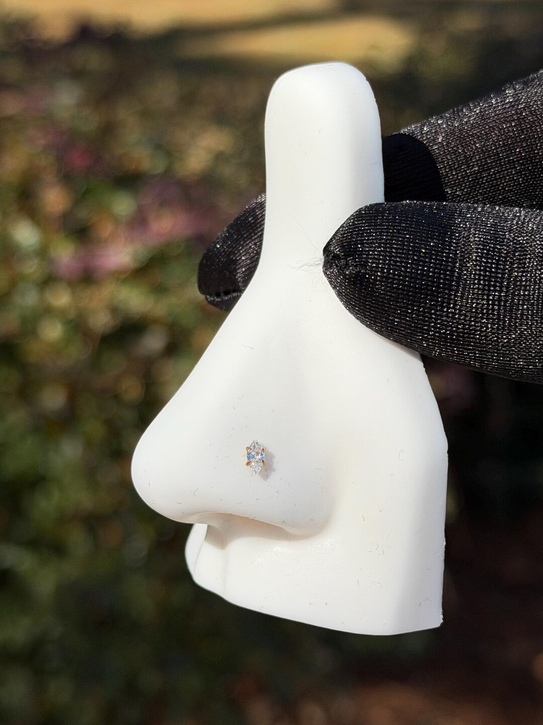 Crystal Nose Ring - Etsy