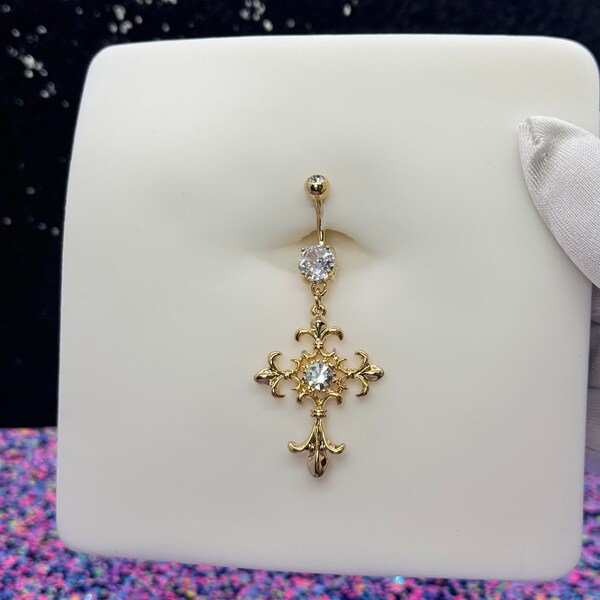 Mistletoe Belly Ring - Etsy