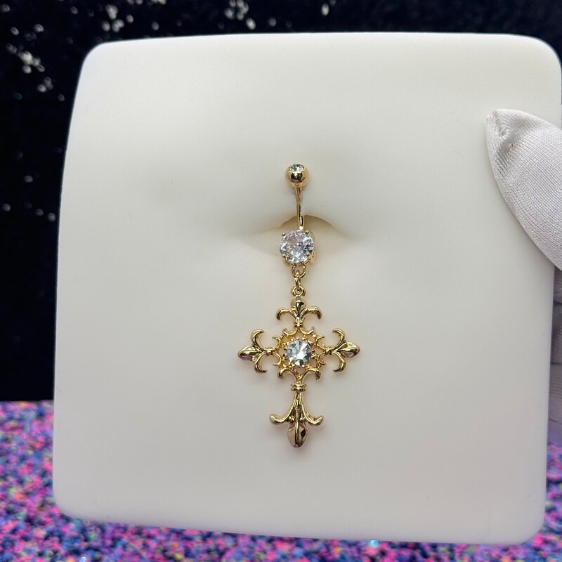 Mistletoe Belly Ring - Etsy