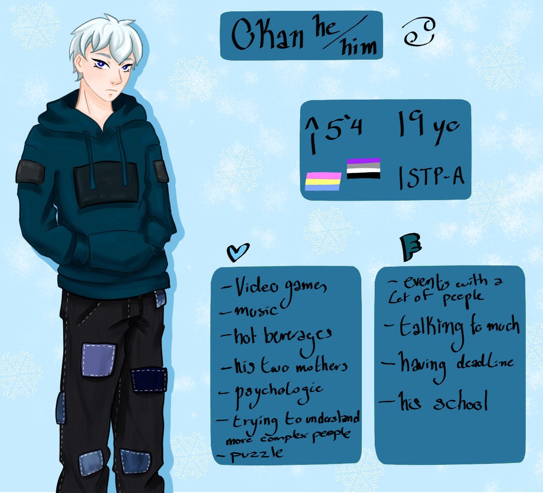 Commission Character Sheet Digital Drawing - Etsy