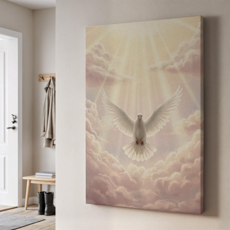 Framed Holy Spirit - Etsy