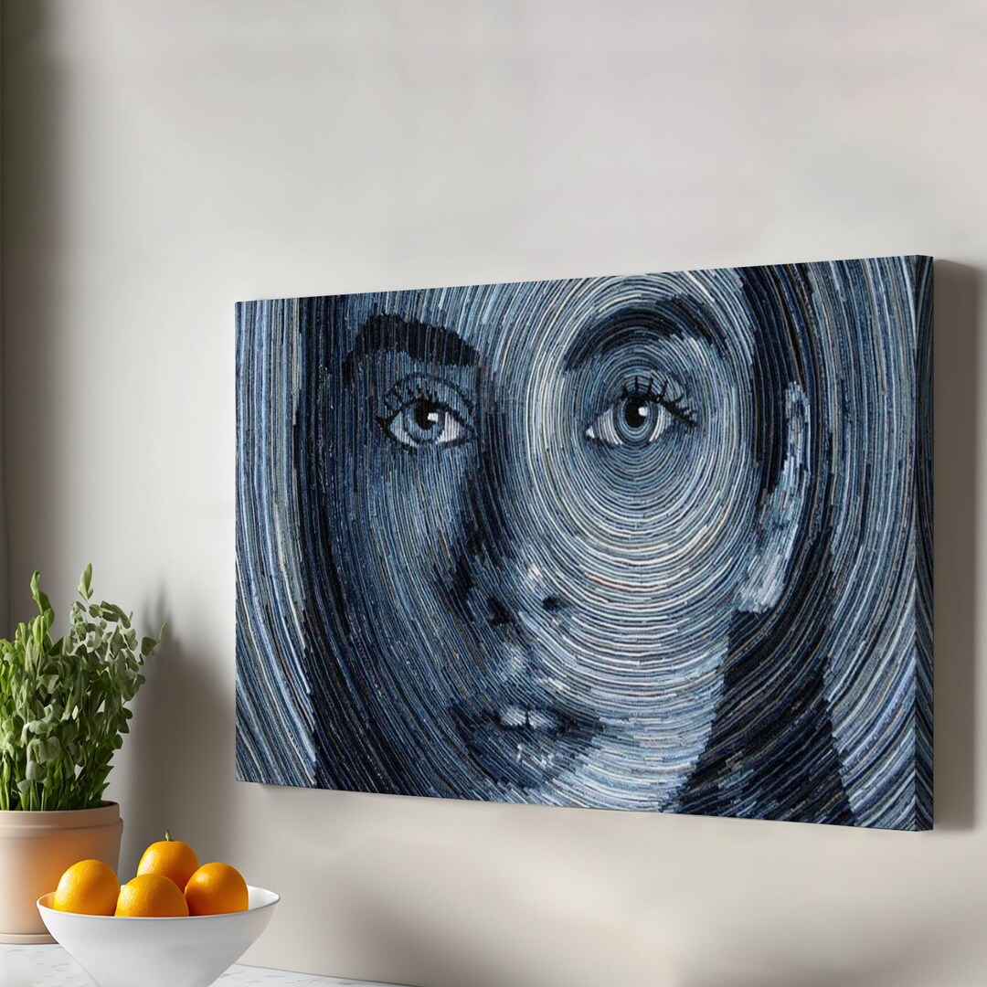 Surreal Woman Decorative Wall Art, Surreal Canvas Wall Art ...