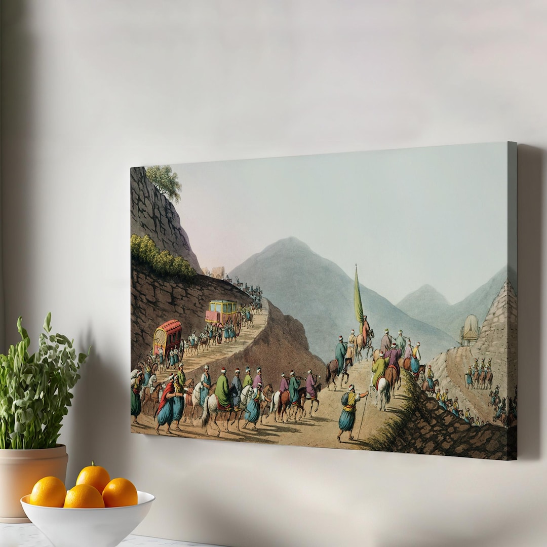 Balkan War Art, Modern Canvas Wall Decor, Home Decor Canvas, Large Wall ...