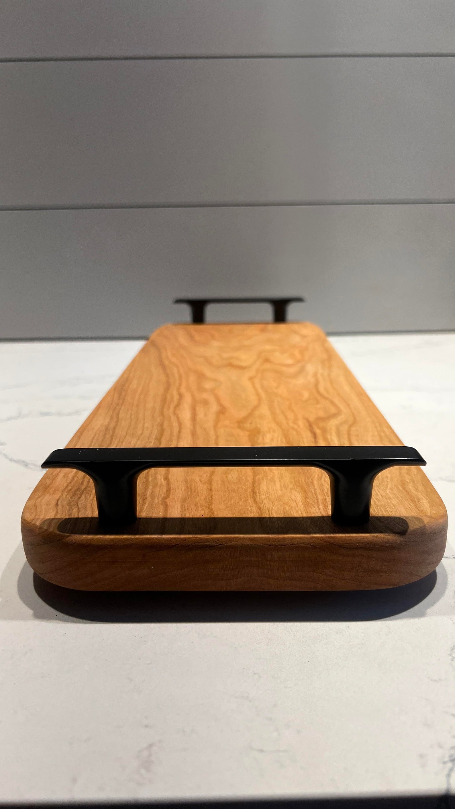 Hardwood Charcuterie Board With Handles - Etsy
