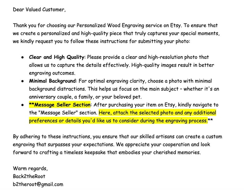 Personalized Wood Engraving - Etsy