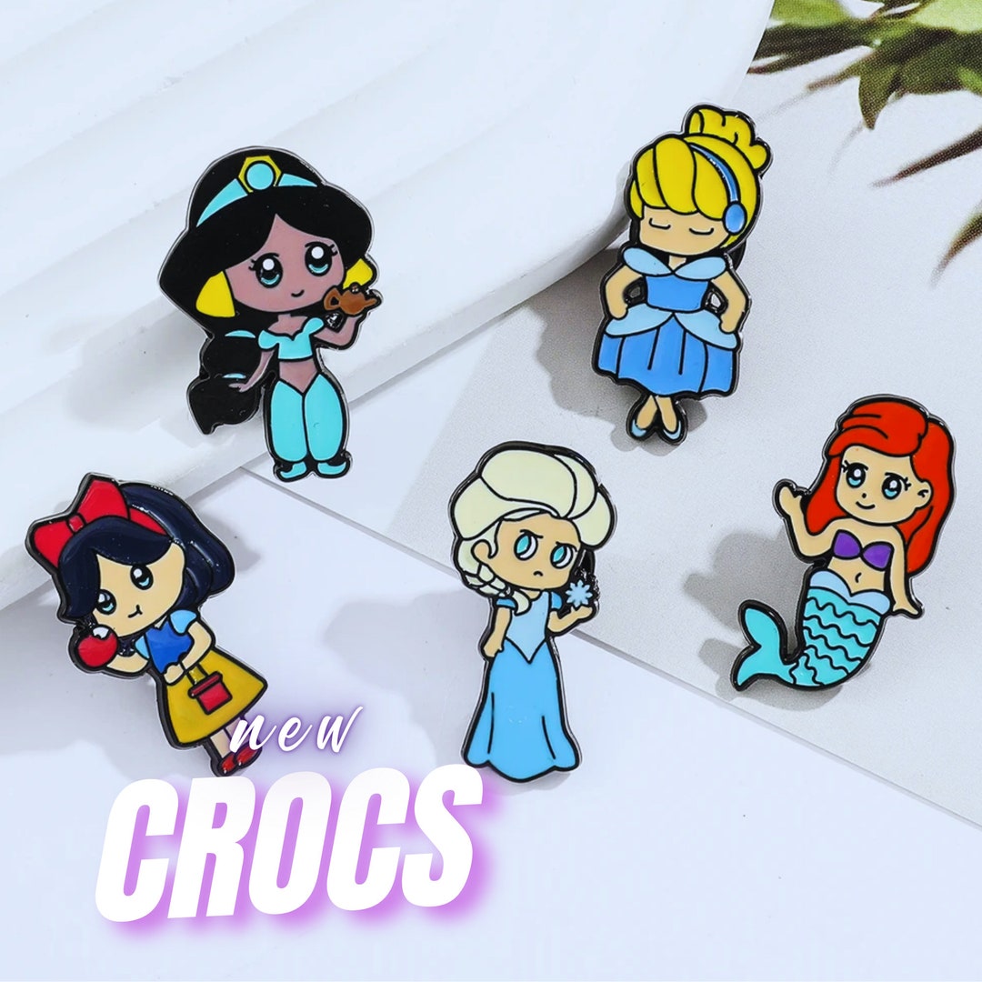 Cute Disney Princess Lapel Pins Cute Princess Pins Fairytale - Etsy