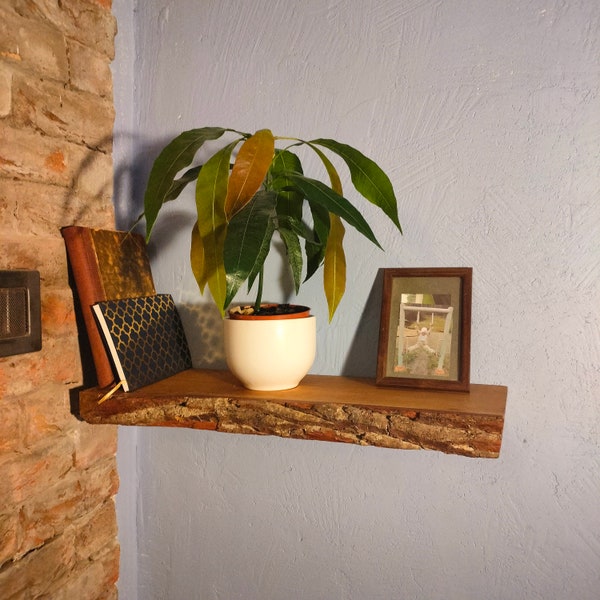 Live Edge Shelf - Etsy