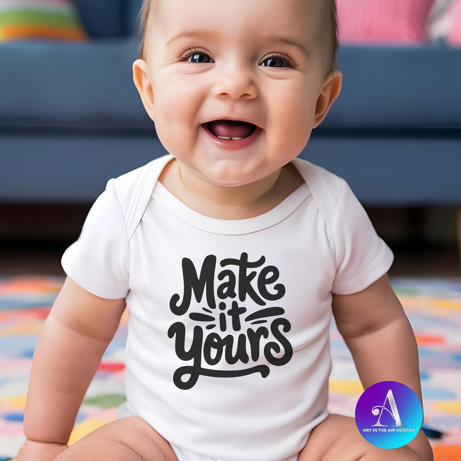 Baby Apparel Mockup Bundle: Onesie, Bodysuit & T-shirt (digital ...
