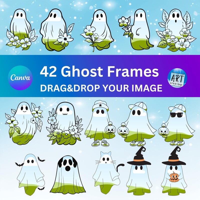 Halloween Frames - Etsy