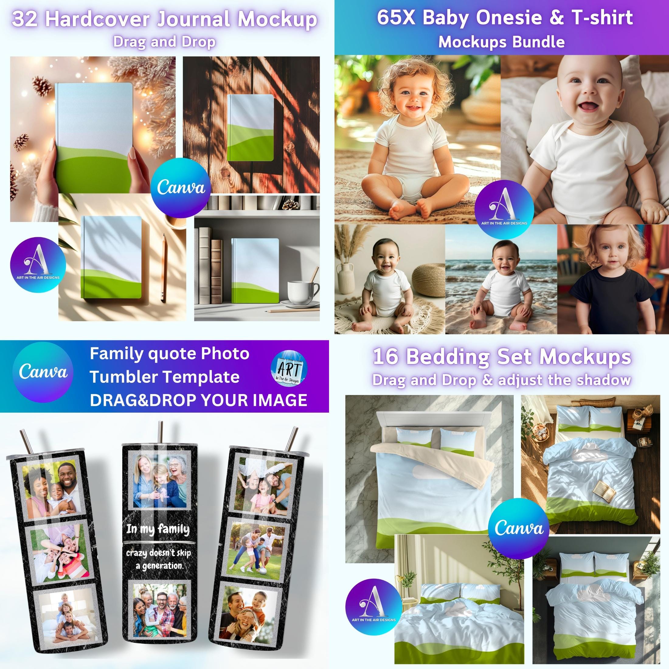 Whole Shop Mockup Bundle Entire Shop Mockups, Printify Product, Canva ...