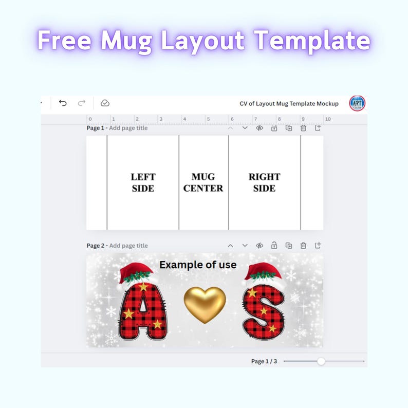 Canva Mug Mockup Template: Editable Design, Commercial Use (digital ...