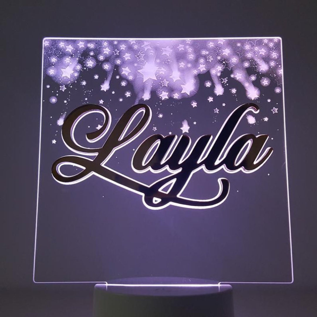 Custom LED Acrylic Sign - Etsy