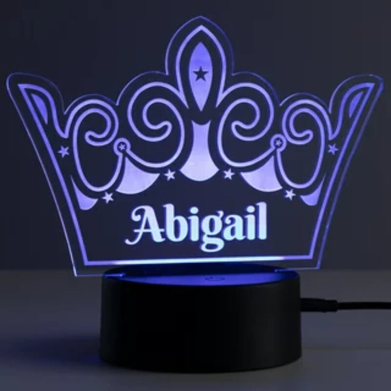 Custom LED Acrylic Sign - Etsy
