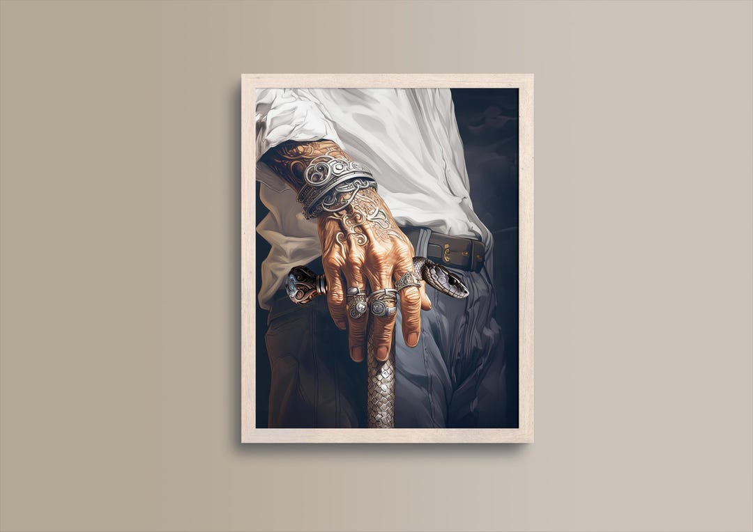 Il Padrino, Design, Poster, Art, Print, Wall Decor, Illustration ...