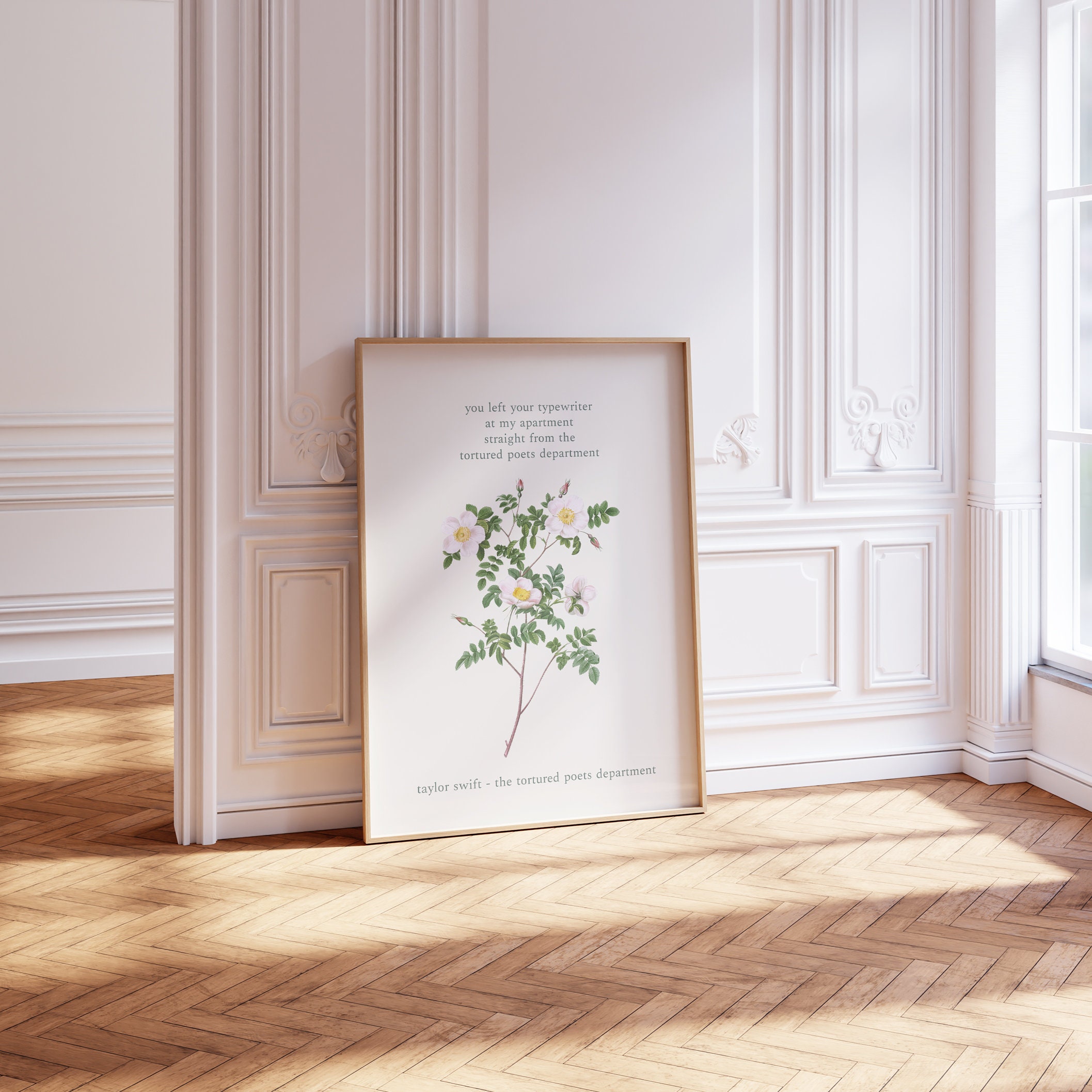 Taylor The Tortured Poets Department Poster- taylor version Album TTPD ...