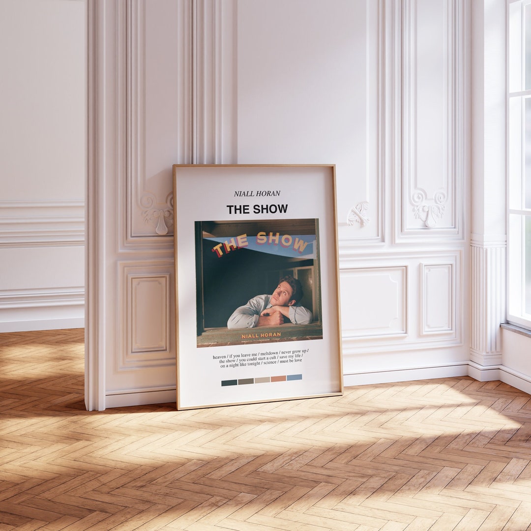 Niall Horan Album the Show Printable Poster Niall Horan Digital ...