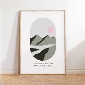 Taylor Swift Simple Poster Set of 3 August, Long Live, the 1 Wall Art ...