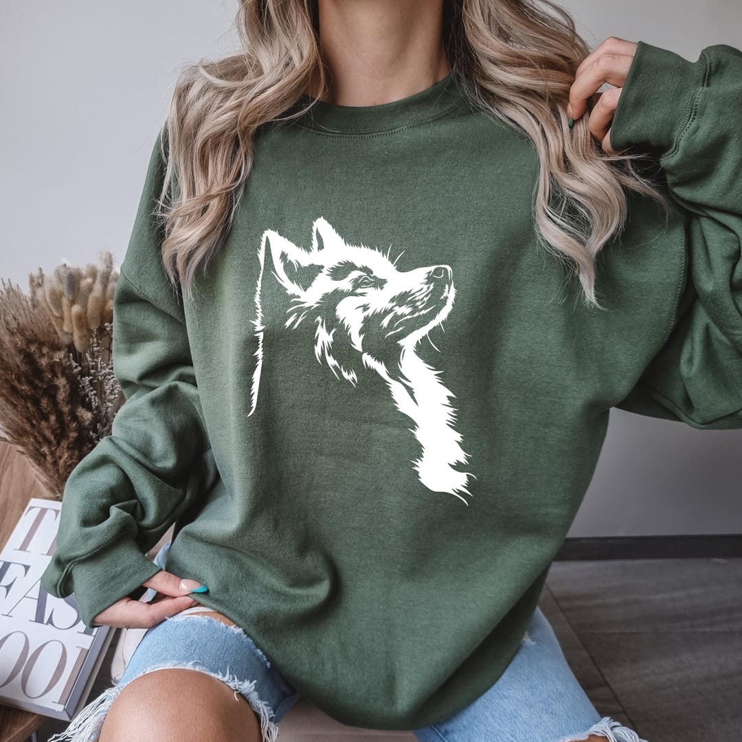 Eskimo Dog Sweatshirt, Eskie Mom Gift, Eskie Dog Mom Sweater, Dog Mom ...