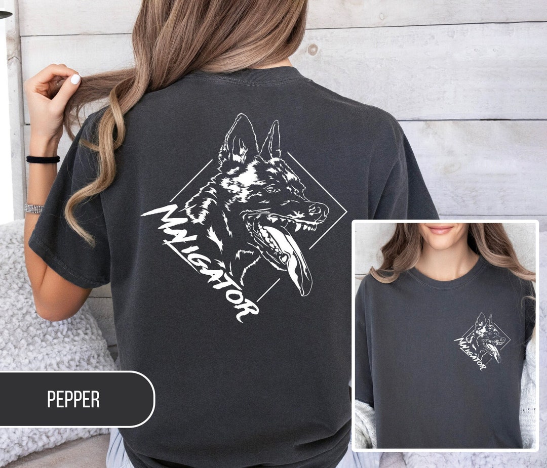 Maligator Shirt, Belgian Malinois Shirt, Malinois Mom Tee, Malinois Dad ...