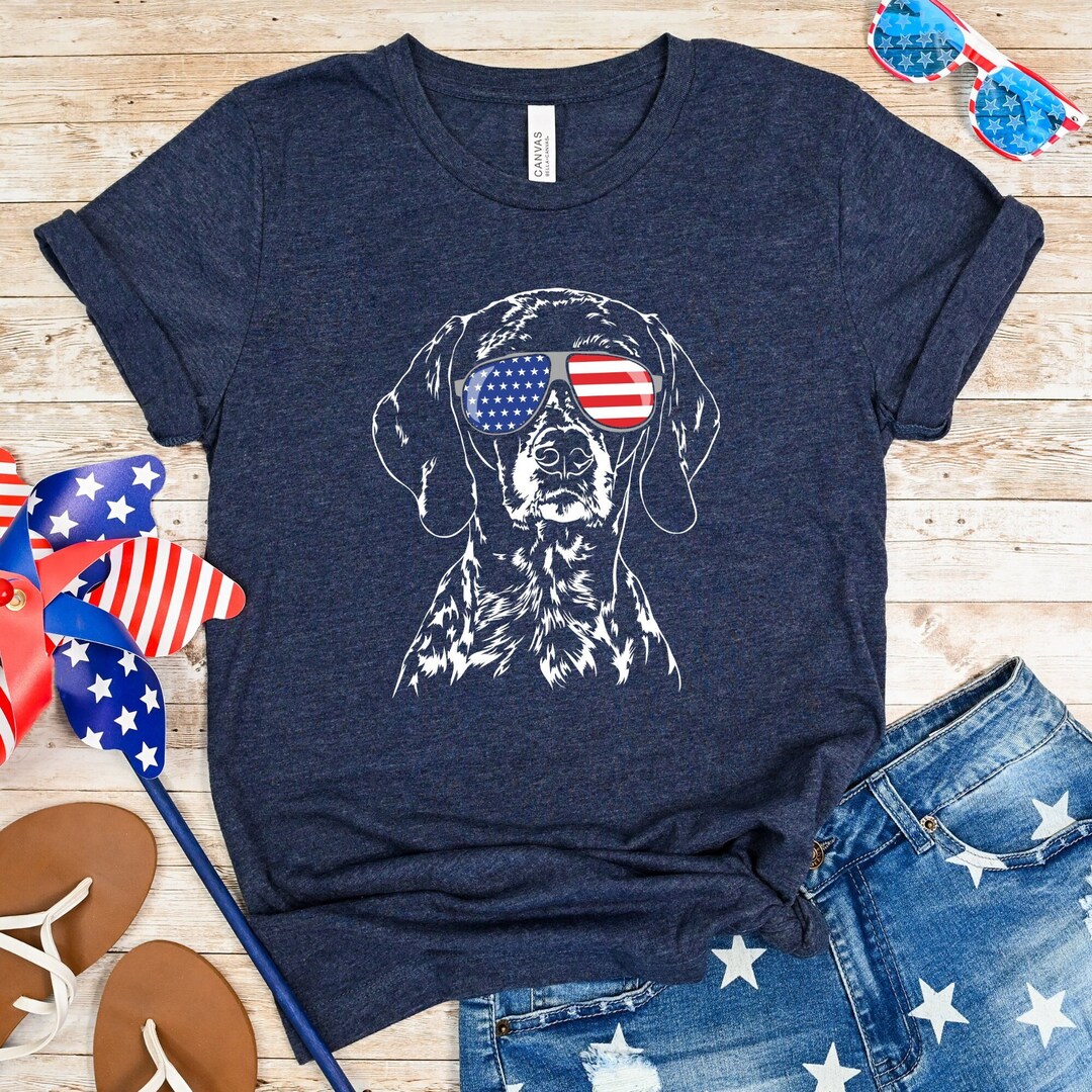 GSP Mom Shirt, American Flag Dog, German Shorthaired Pointer Gift ...