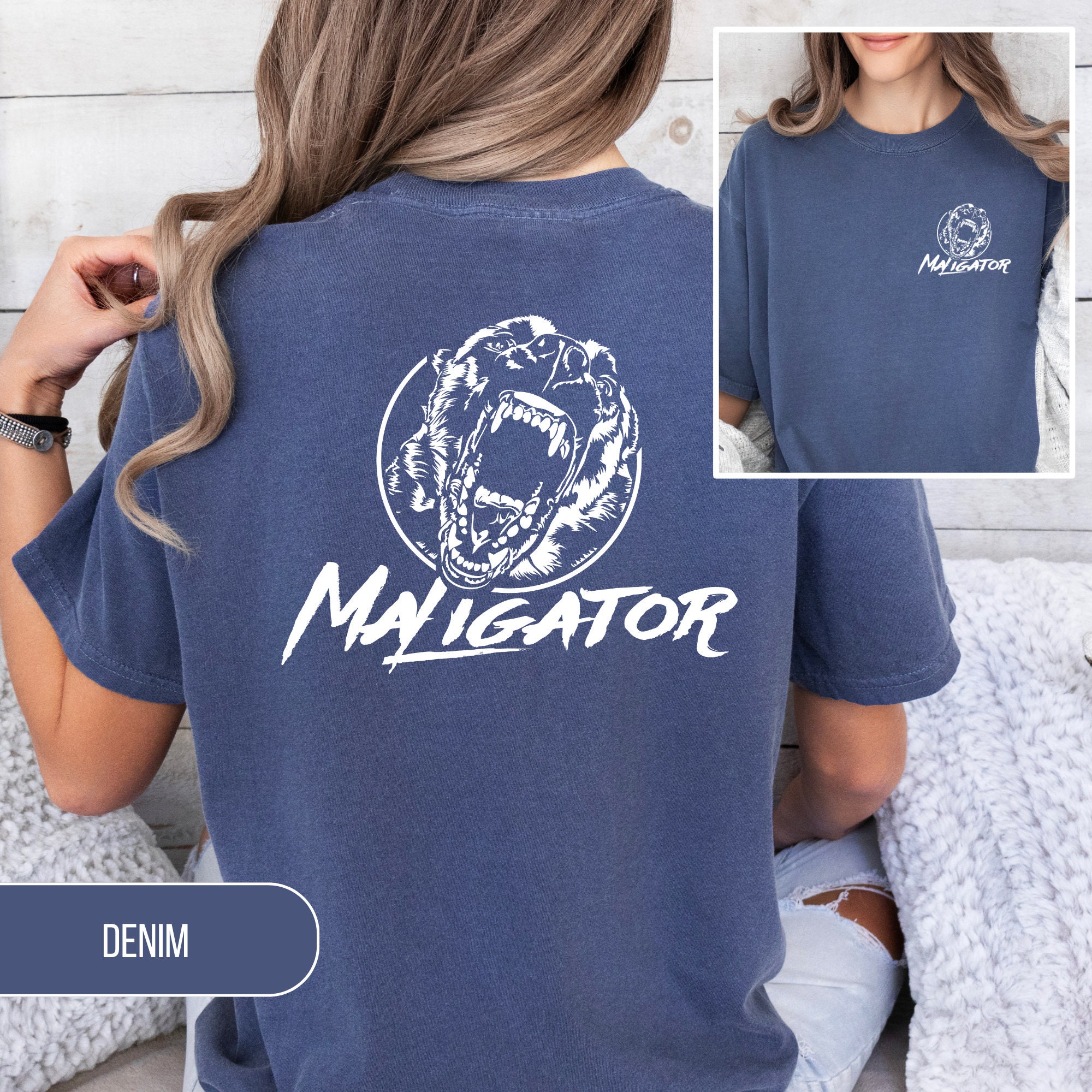 Maligator Shirt, Belgian Malinois Shirt, Malinois Mom Tee, Malinois Dad ...