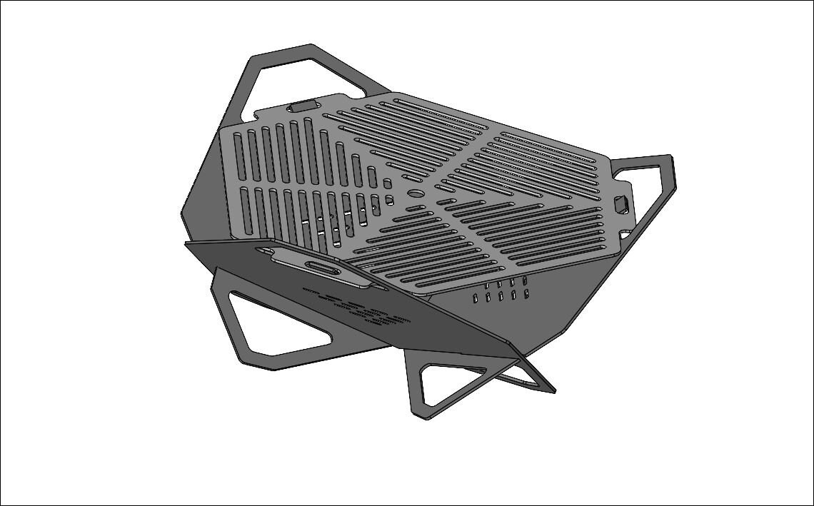Barbecue, Files DXF, DWG for CNC, Plasma, Laser, Waterjet. Metal Art ...