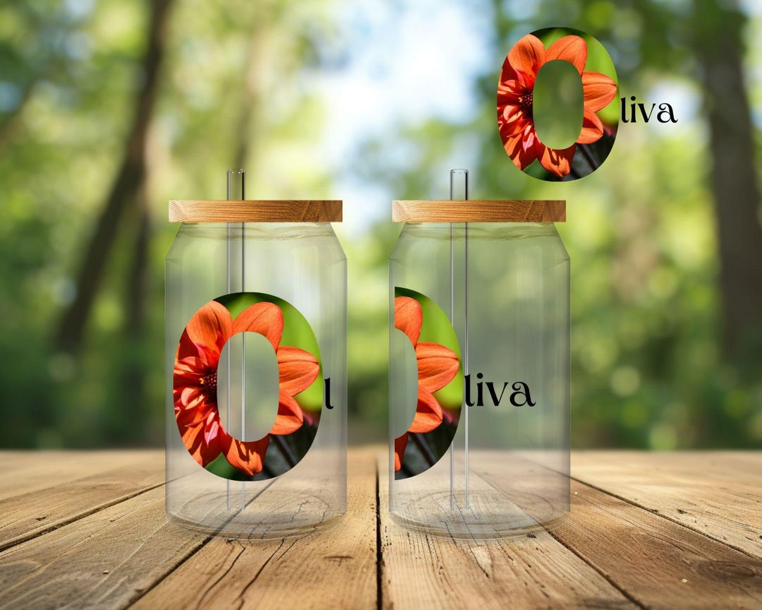 Tumbler Wrap 16oz| Name Oliva| Wrap File| PNG File| 16oz| Tumbler 16oz ...