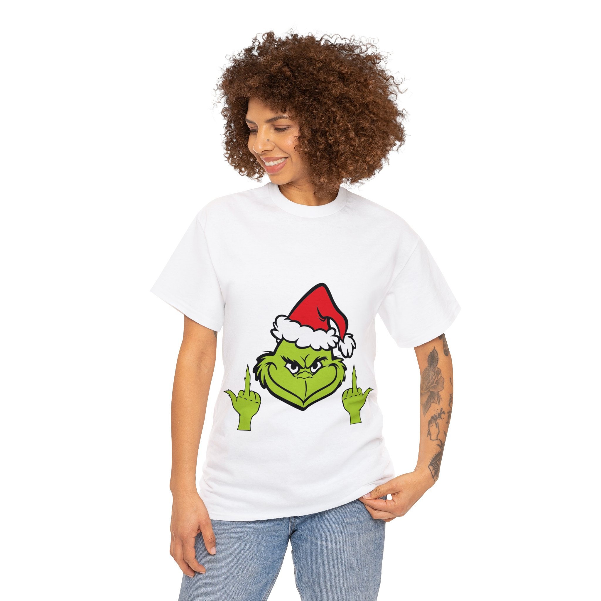 Grinch Middle Finger SVG Grinch Giving the Finger Middle - Etsy Australia