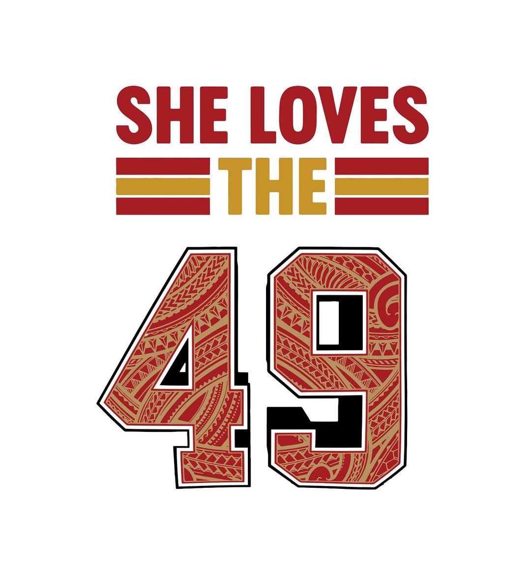 San Francisco Football SVG 49ers PNG San Francisco Shirt Retro Vintage ...