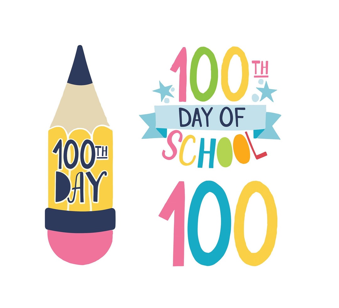 100 Days of School SVG-PNG,100 Days of School Png,smiley Face Svg,100th ...